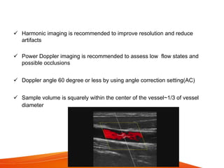 Carotid artery doppler study abdul | PPT