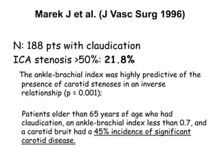 Carotid atherosclerosis in patients with PAD | PPT