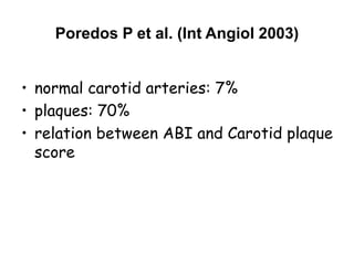 Carotid atherosclerosis in patients with PAD | PPT