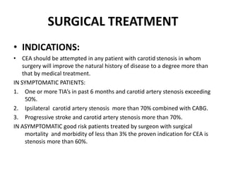 Carotid endarterectomy | PPT