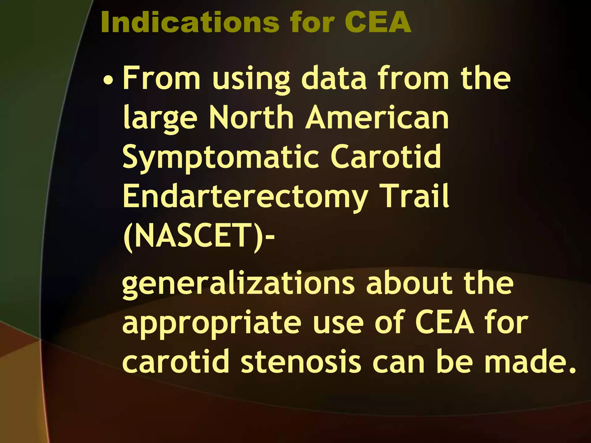 Anesthesia for Carotid Surgery | PPT