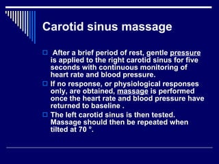 Carotid sinus syncope | PPT