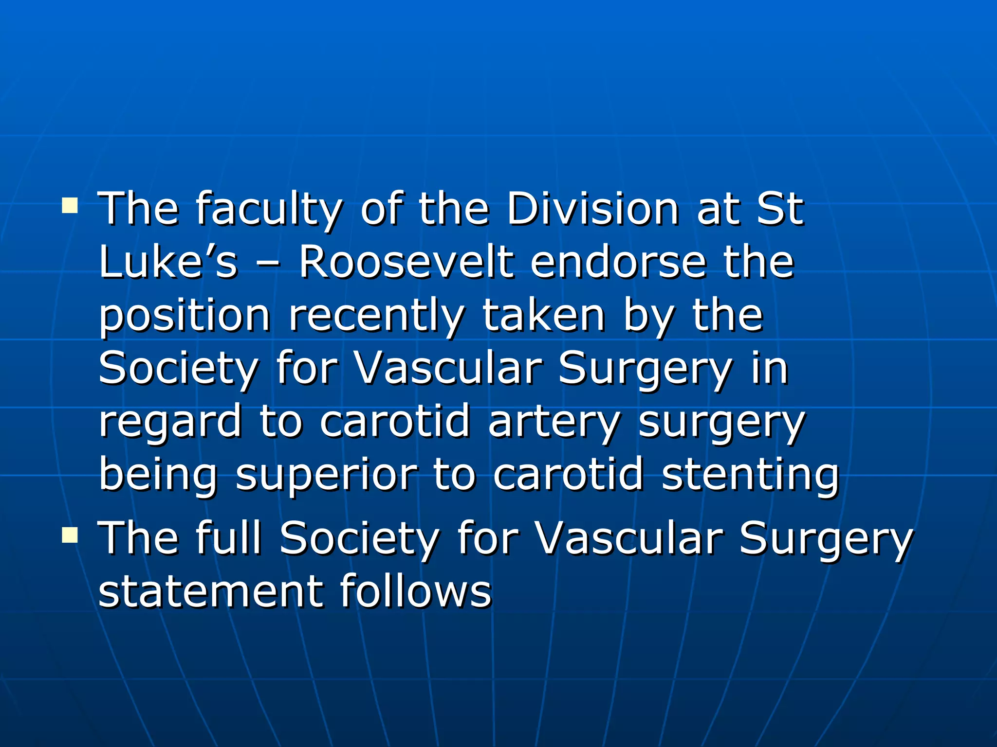 Carotid stenosis | PPT