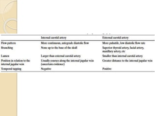 Carotid Ultrasound | PPTX