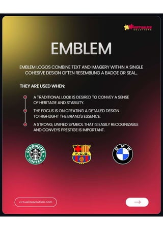 Every Logo design types tells a story but did not know 7 distinct types ...