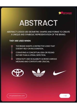 Every Logo design types tells a story but did not know 7 distinct types ...