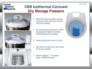 Isothermal Carousel LN2 Cryopreservation Freezers | PPT