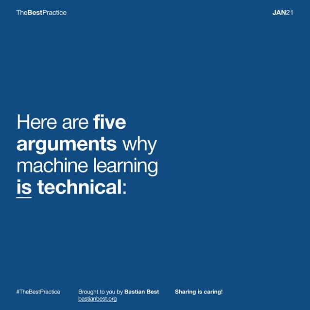 Why Machine Learning Is Technical Pdf