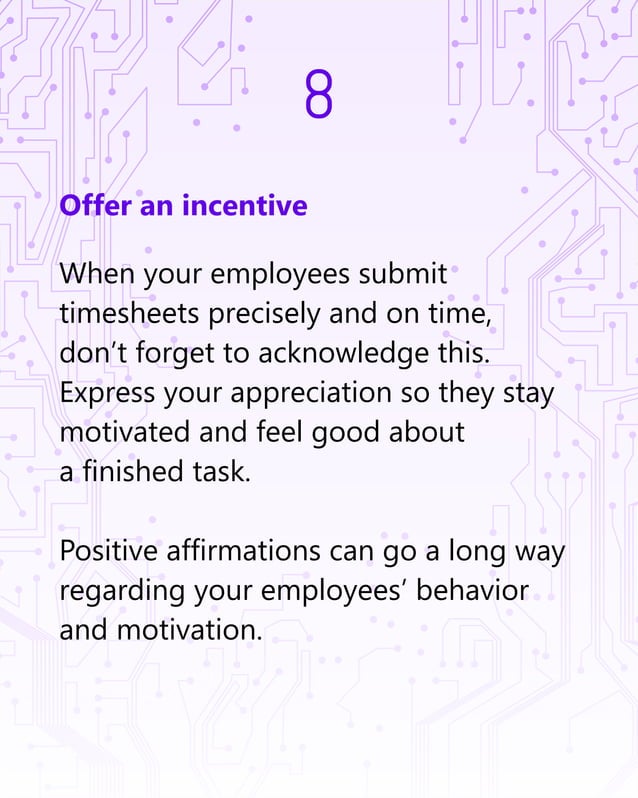 8 effective ways to remind employees to submit timesheets on time | PDF