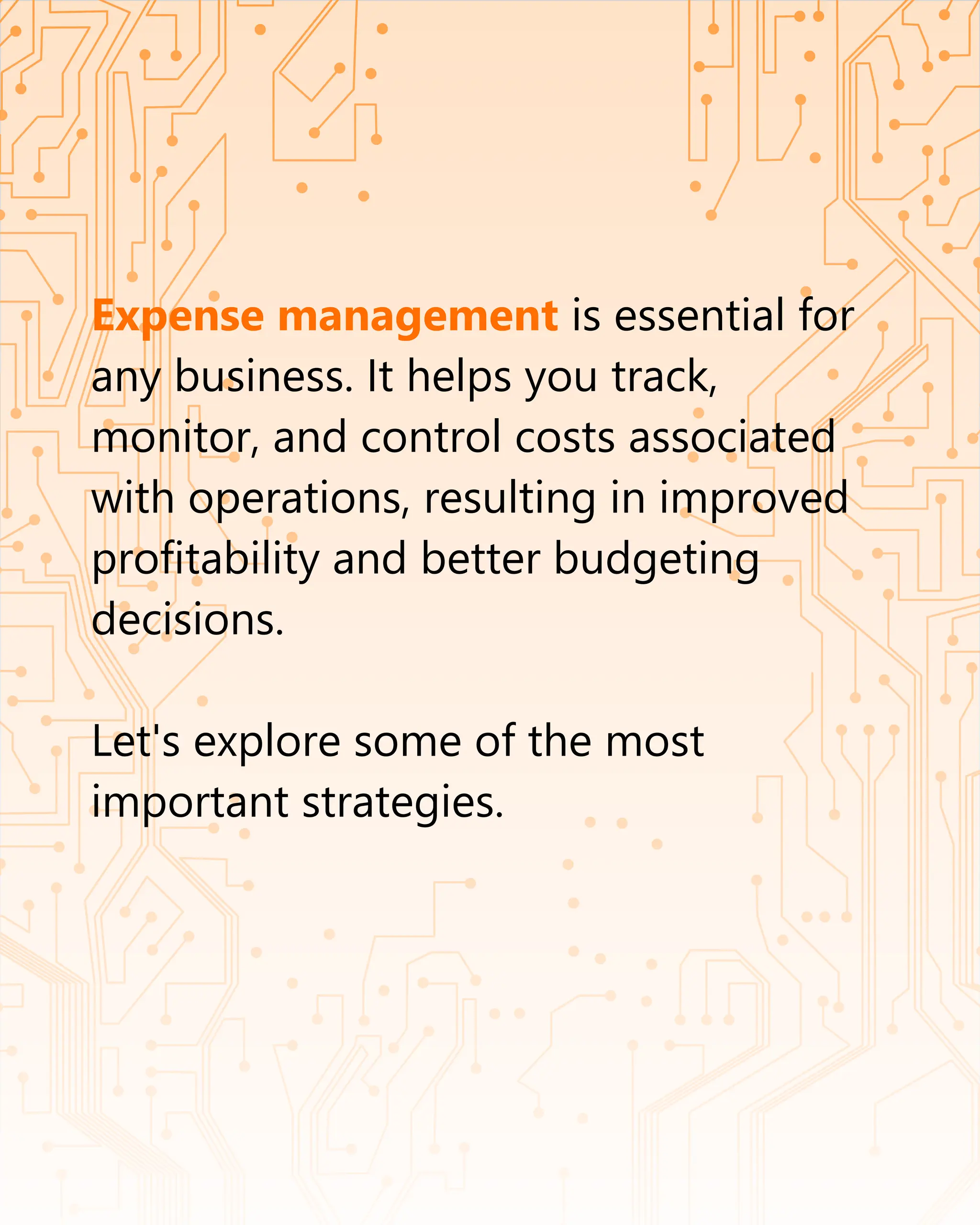 Expense Management Maximizing Efficiency for Business Success | PDF