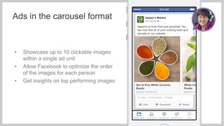 Carousel format creative examples April 2015 | PPT