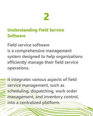The Benefits of SaaS. What is field service software? | PDF