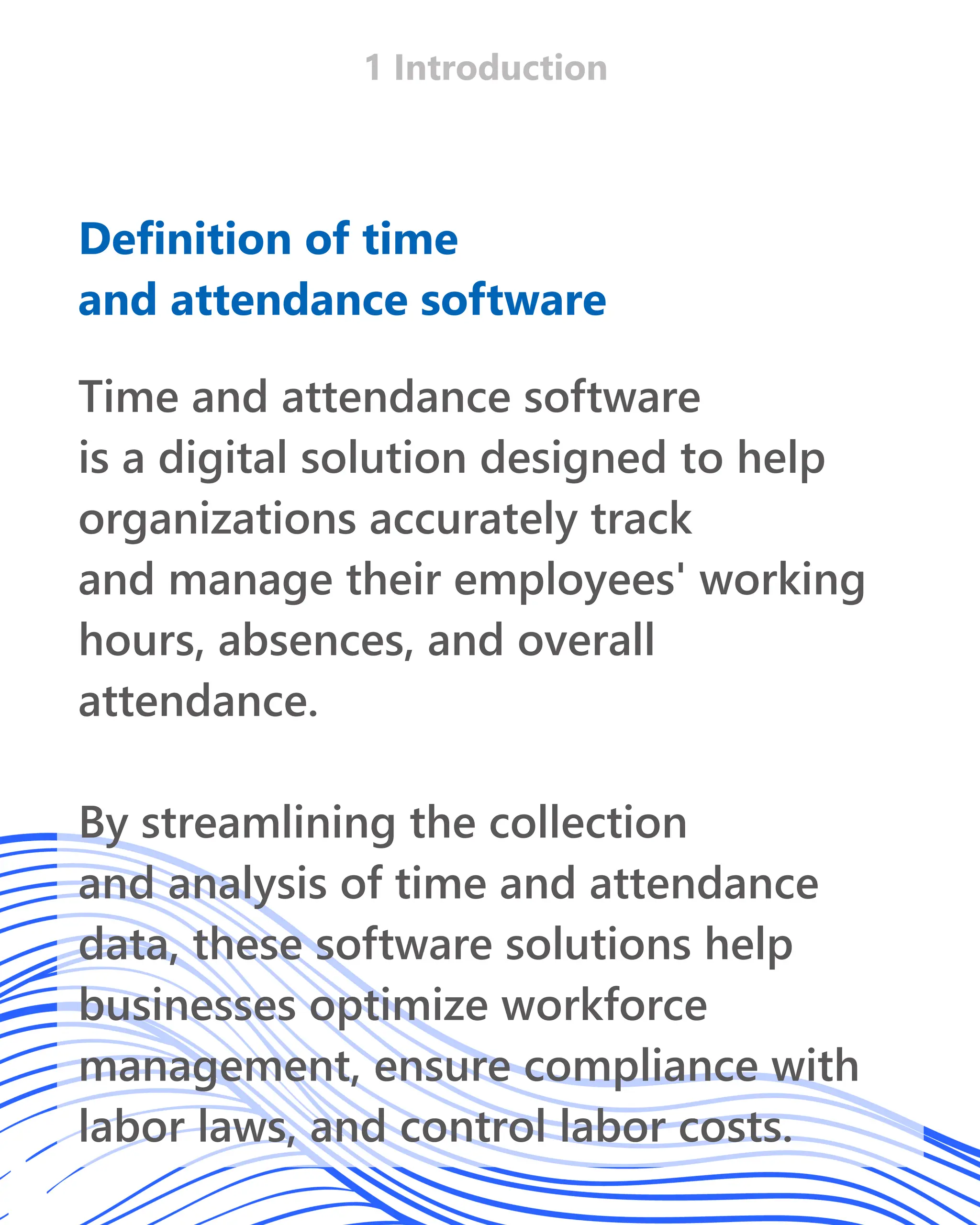 What is time and attendance software | PDF