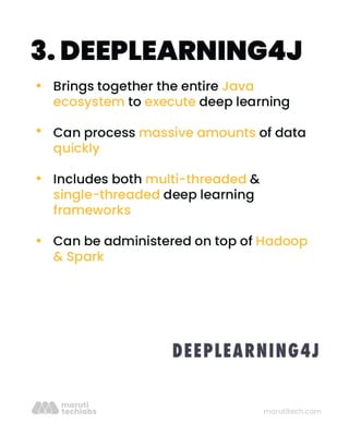 Top 8 Deep Learning Frameworks | PDF