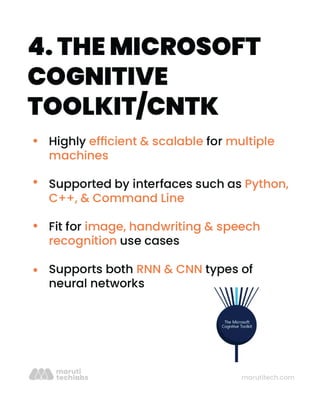 Top 8 Deep Learning Frameworks | PDF