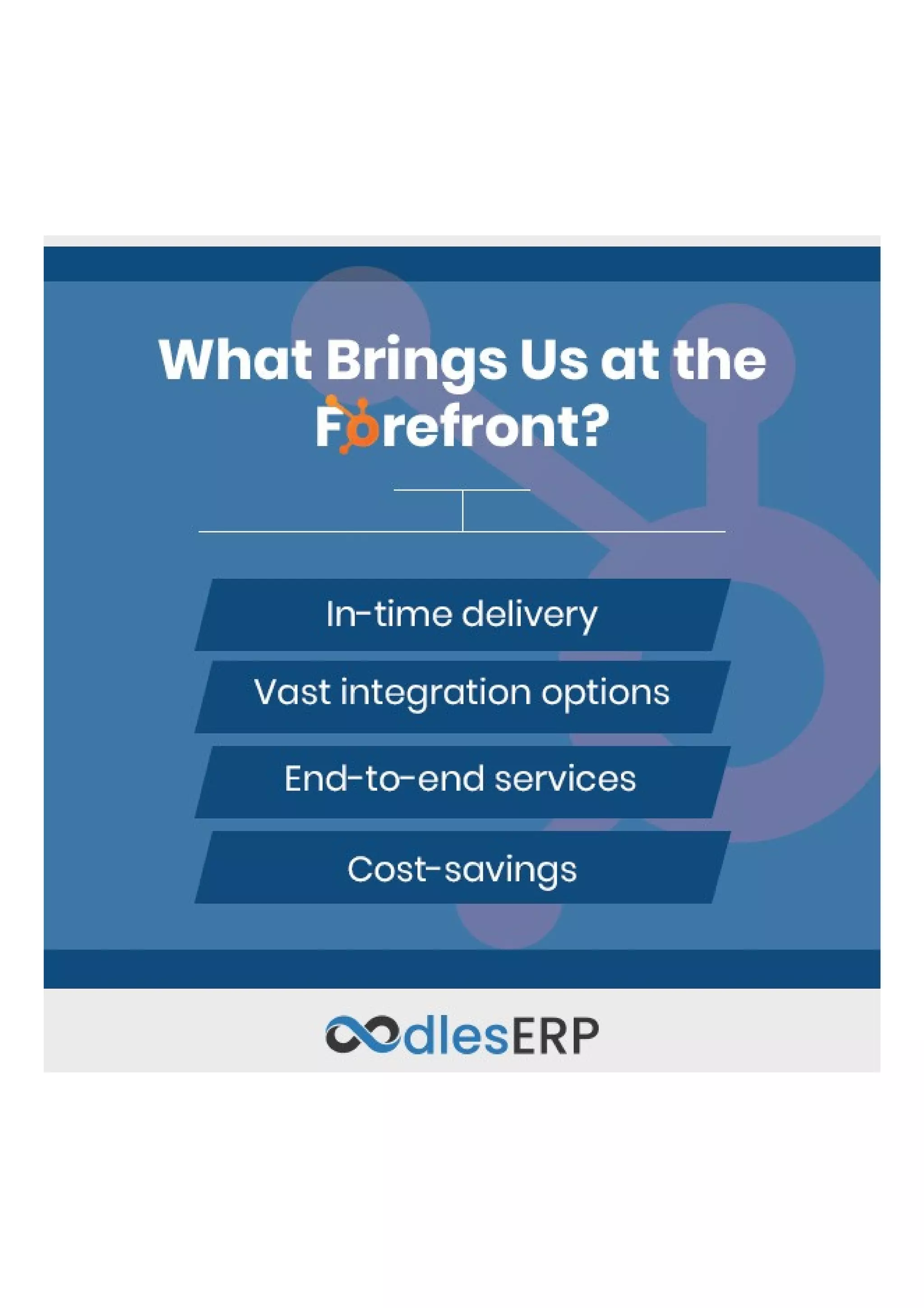 Hubspot Erp Integration Solutions Ppt