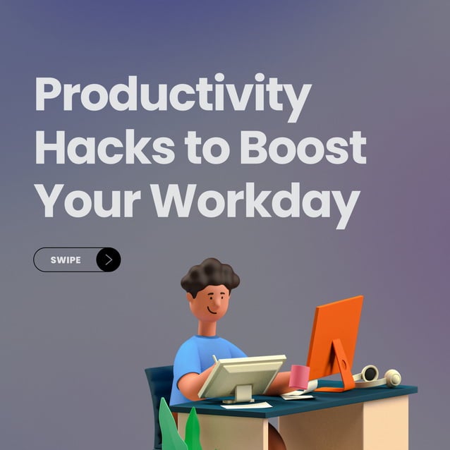 Productivity at Work Small PPT, work lif | PDF
