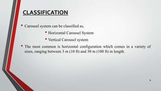 Carousel storage systems | PPTX