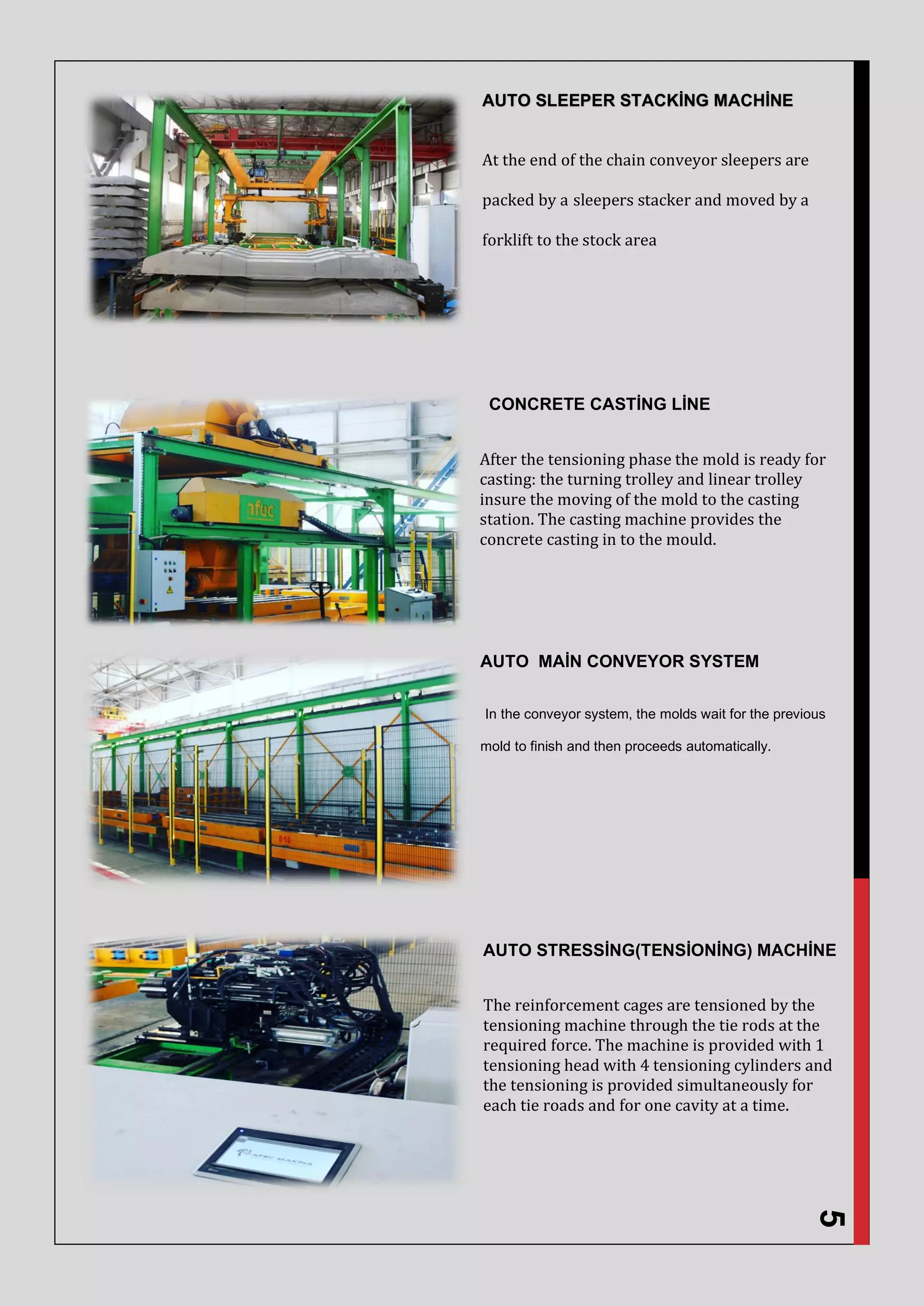 Carousel system prestressed concrete sleeper production line 2 | PDF