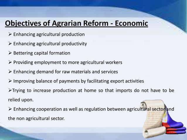 Comprehensive Agrarian Reform | PPTX