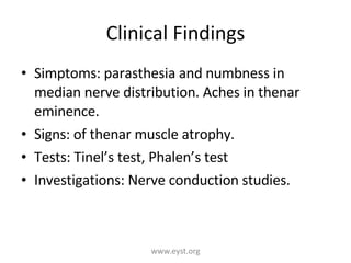 Carpal Tunnel Syndrome | PPT