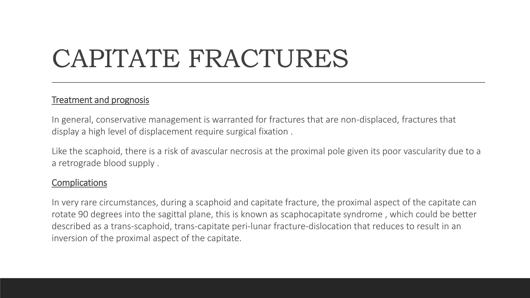 CARPAL BONES FRACTURES GENERALITES.pptx