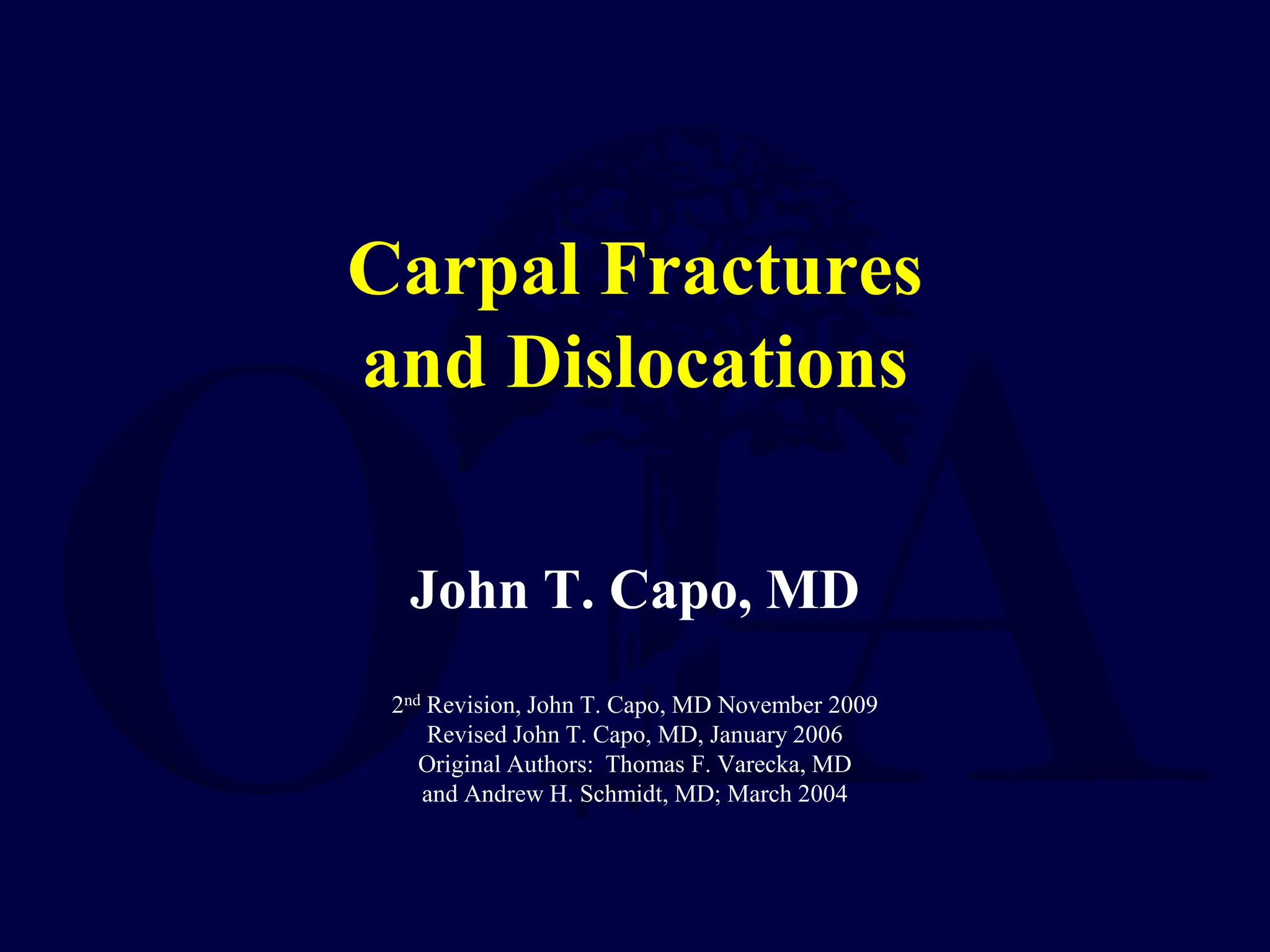 Carpal Fractures and Dislocations.....pdf