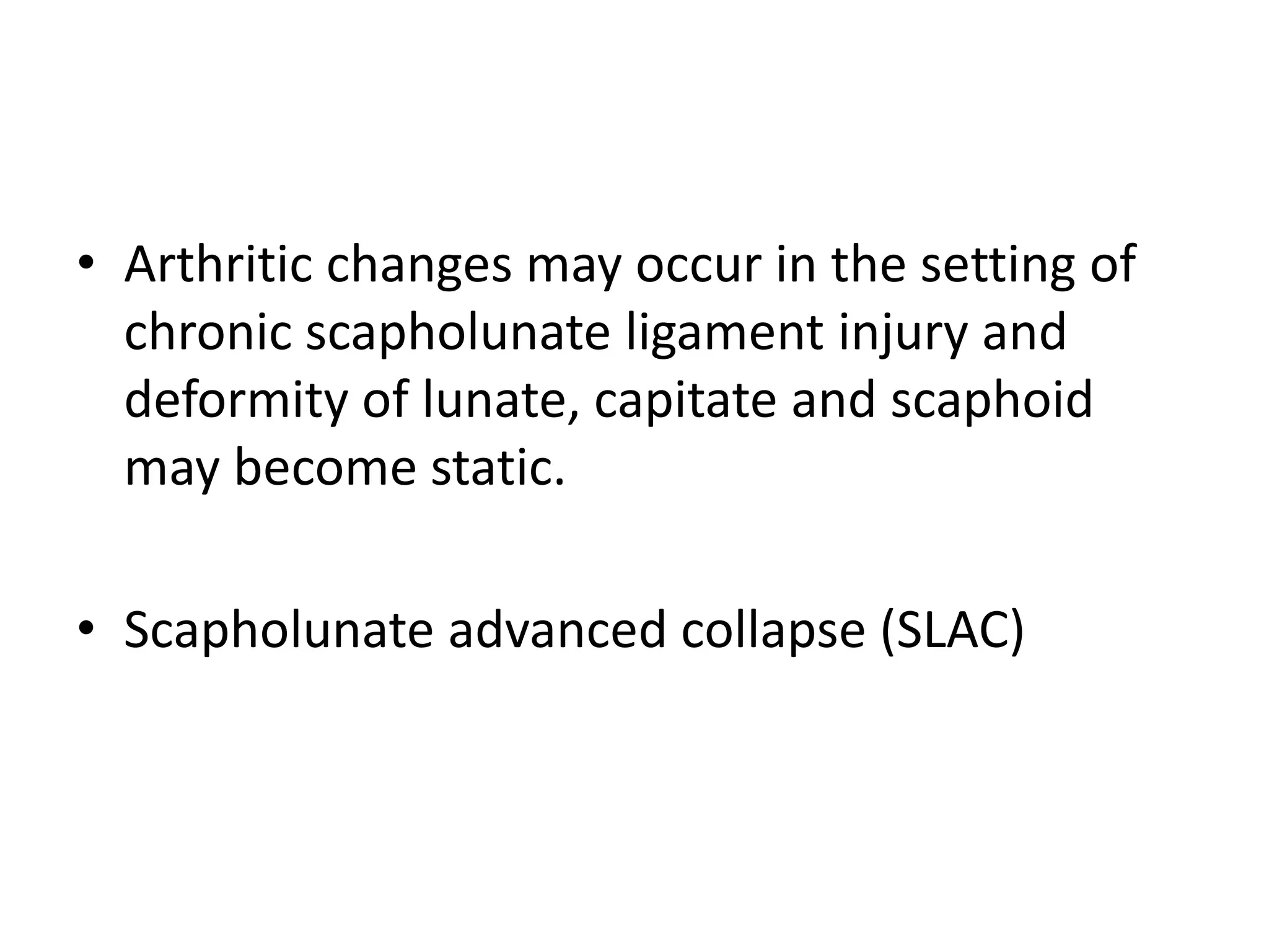 Carpal instability | PPTX