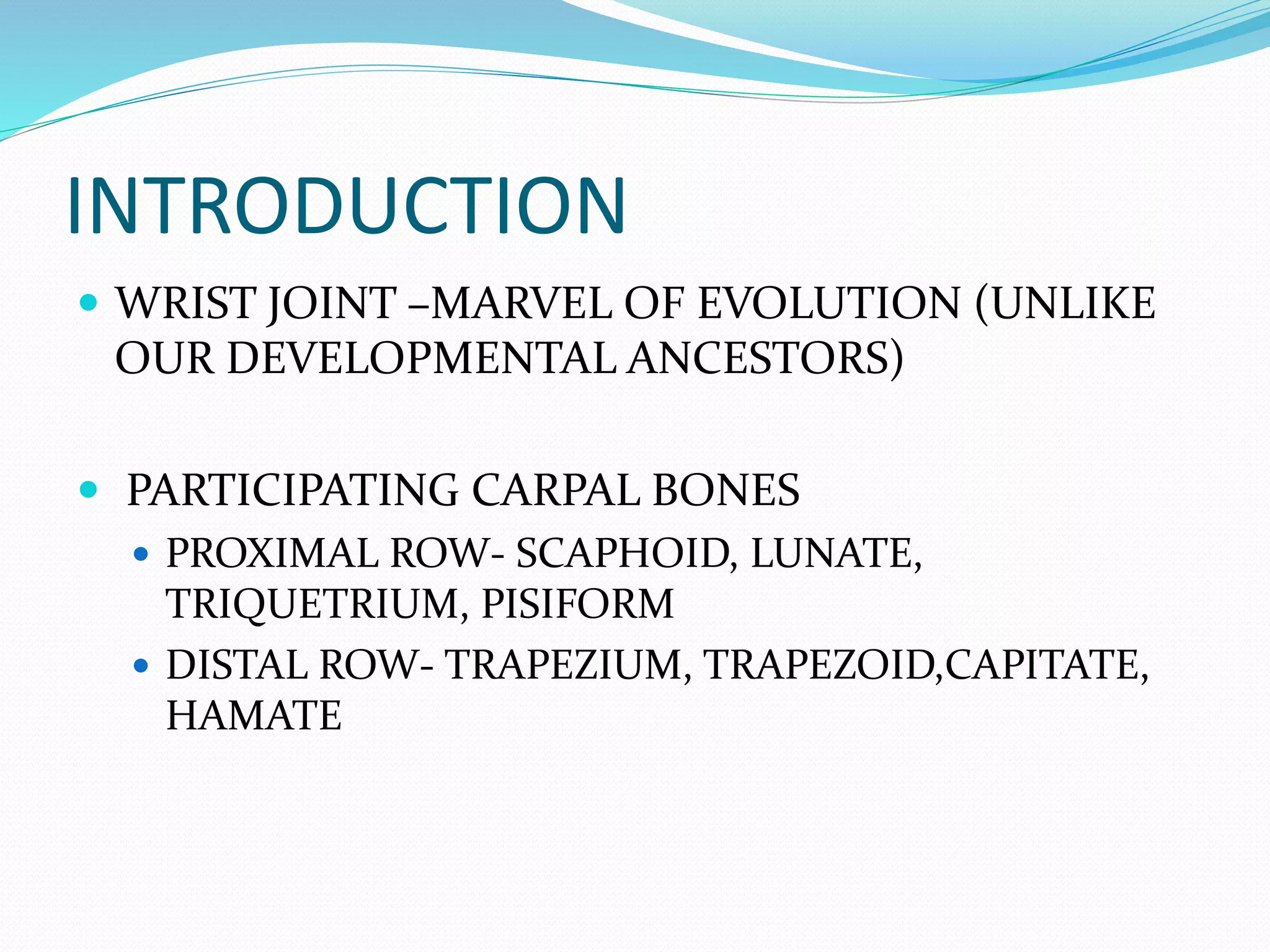 Carpal instability and perilunate dislocation | PPTX