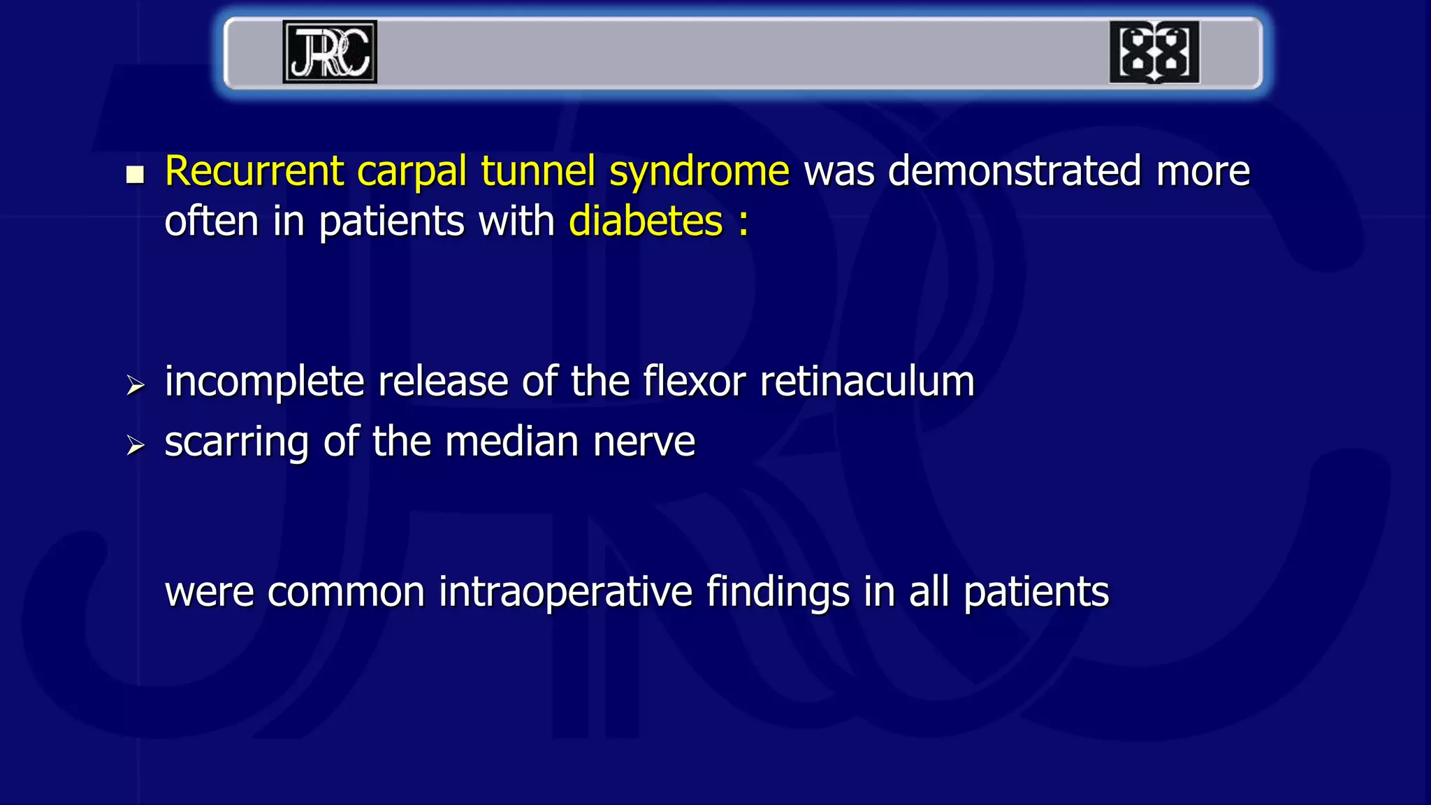 Carpal tunnel Syndrom, CTS | PPTX