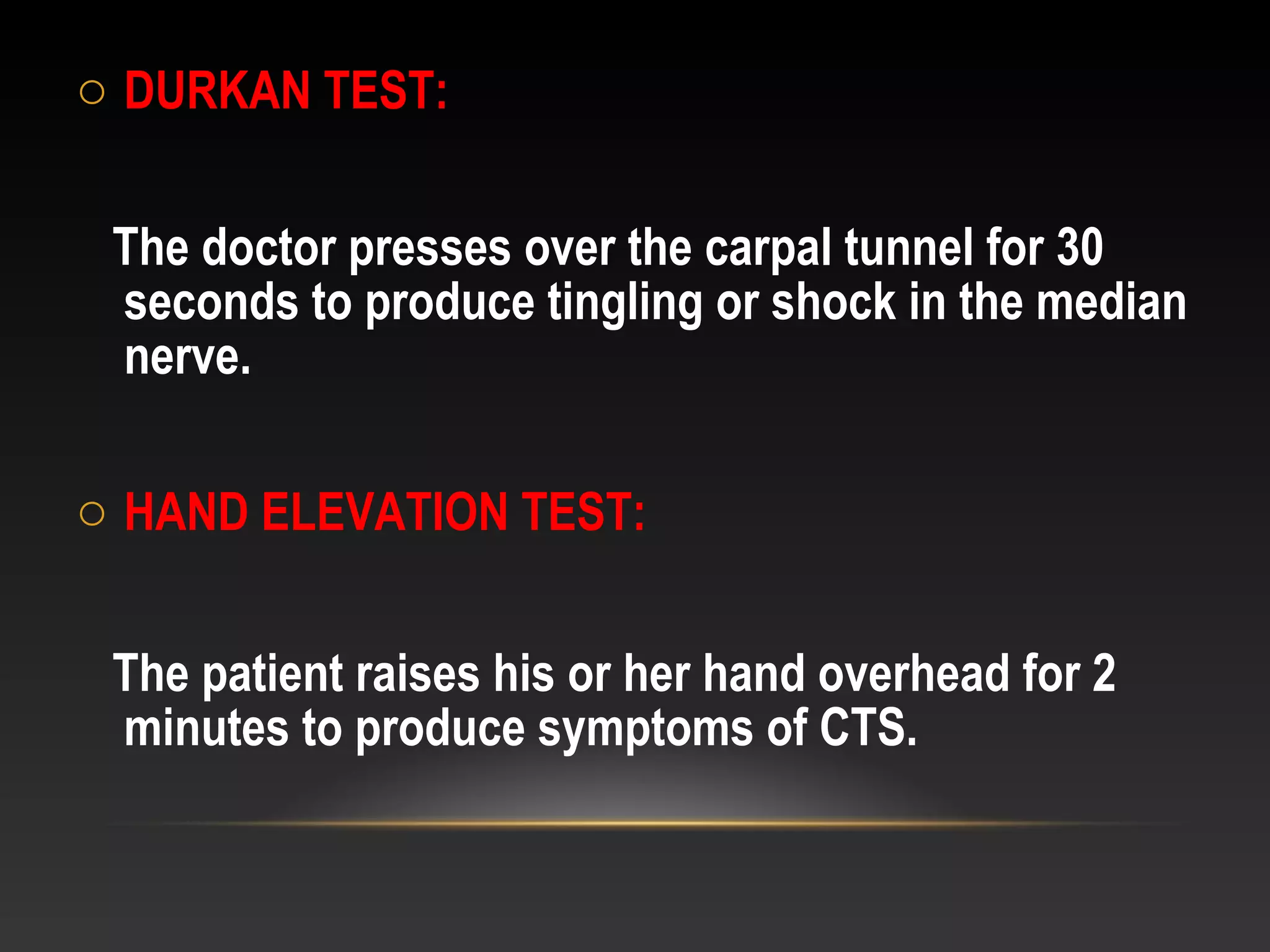 Carpal tunnel syndrome | PPT