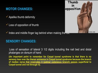 Carpal tunnel syndrome | PPT