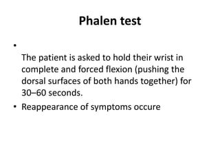 Carpal tunnel syndrome | PPTX