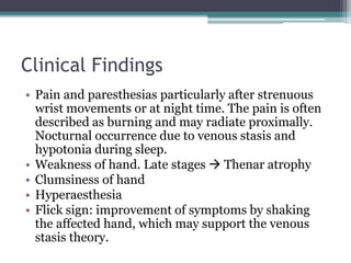 Carpal Tunnel Syndrome | PPTX