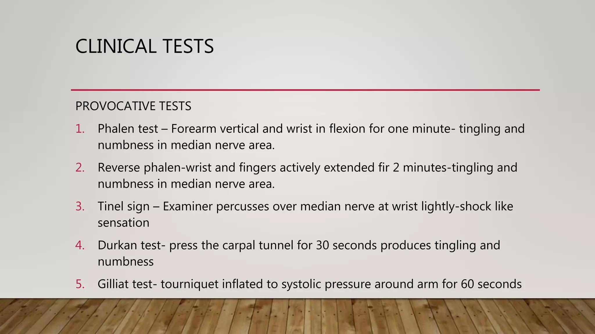 Carpal tunnel syndrome | PPTX