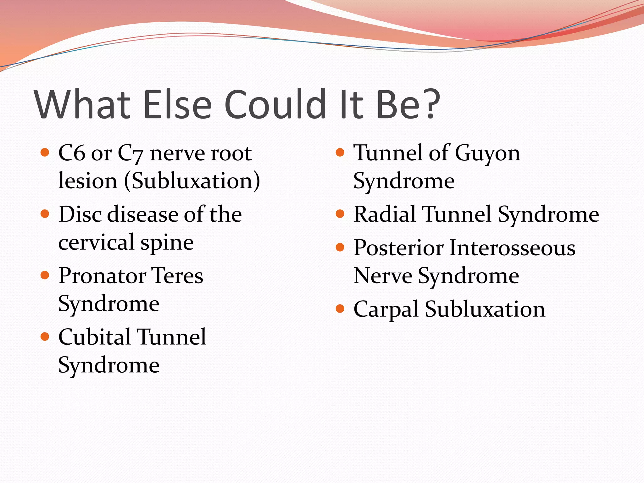 Carpal Tunnel Syndrome | PPTX