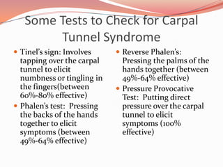 Carpal Tunnel Syndrome | PPTX