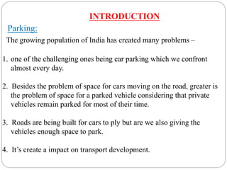 Car parking | PPTX