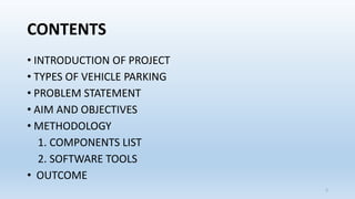 Smart Vehicle Parking Sysyem | PPT