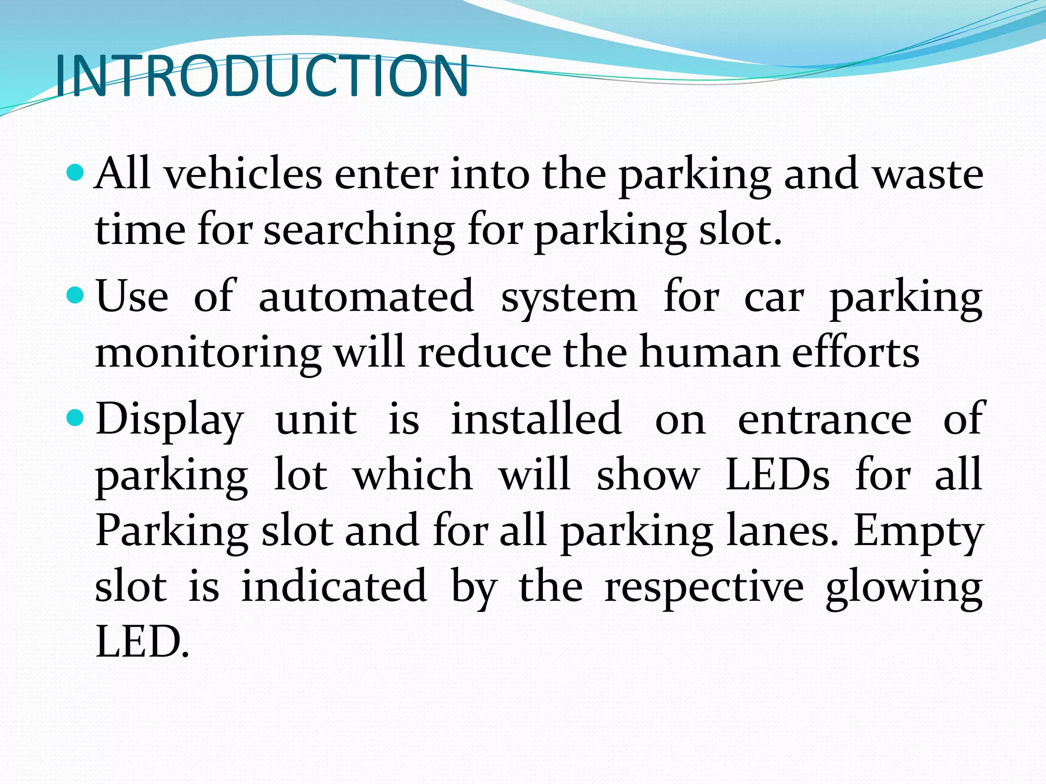 Automatic car parking system using avr.pptx