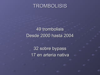 Trombosis Arterial | PPT