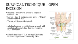 Carpel tunnel syndrome | PPTX
