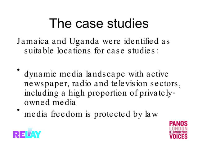Relay Communicating Research Media Debates Case Study Research | PPS ...