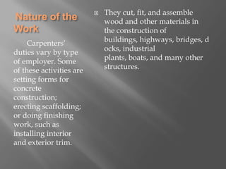 Carpenter | PPT
