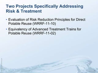 Direct, Indirect, and Potable Reuse Panel | PPTX