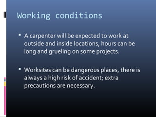 Carpentry | PPT
