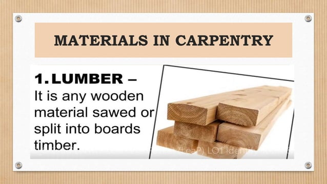 CARPENTRY .pptx