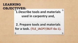 CARPENTRY .pptx