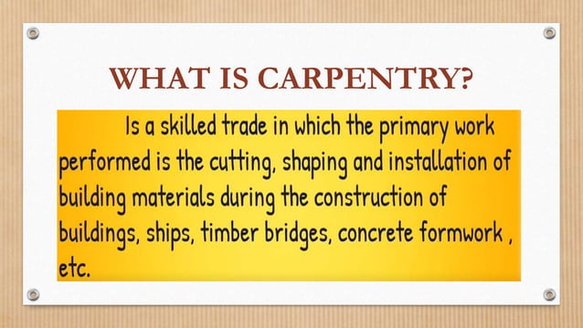 CARPENTRY .pptx