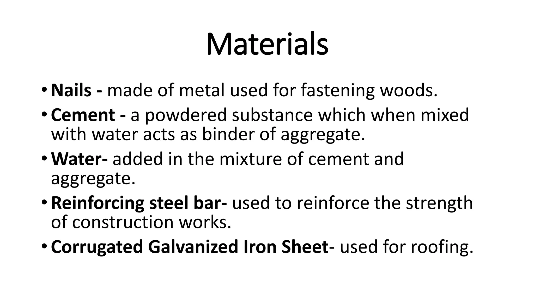 Carpentry tools and equipment-Exploratory Course | PPTX